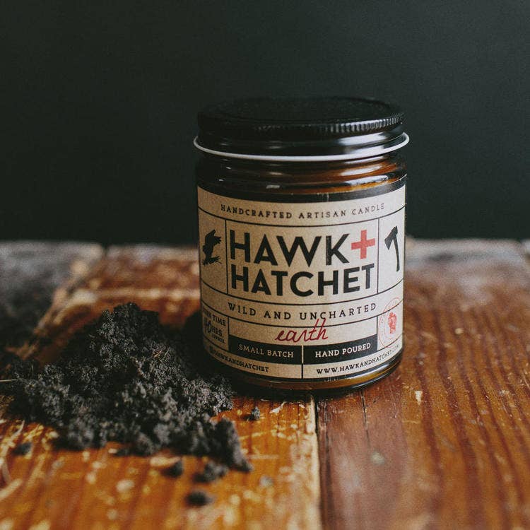 Hawk + Hatchet - Earth Candle | The Purple Turtle Artisan Collective