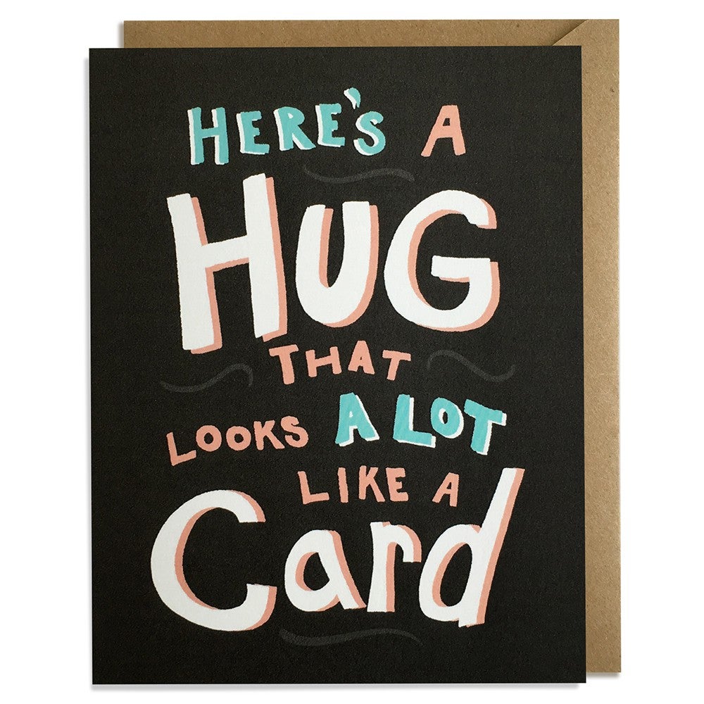 Kat French Design - Hug Card | The Purple Turtle Artisan Collective
